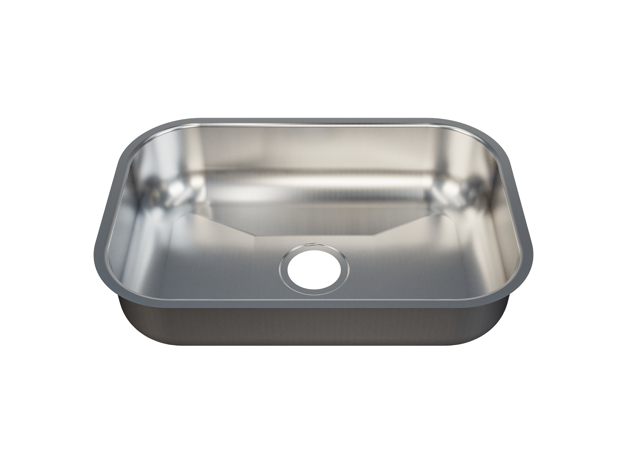 Cuba de aço inox para cozinha modelo N01R - Fabrinox