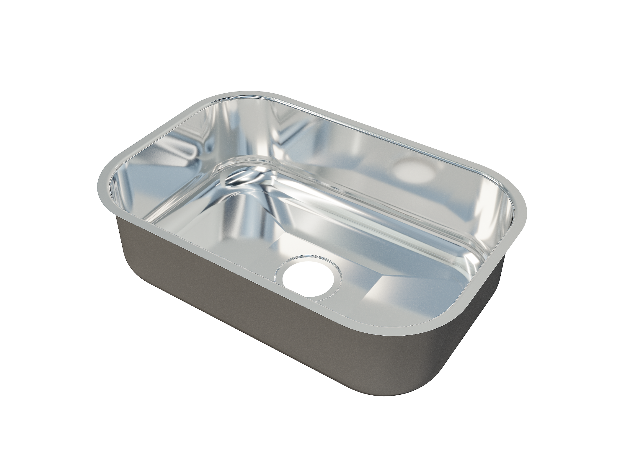 Cuba de aço inox para cozinha modelo N01F14STD - Fabrinox