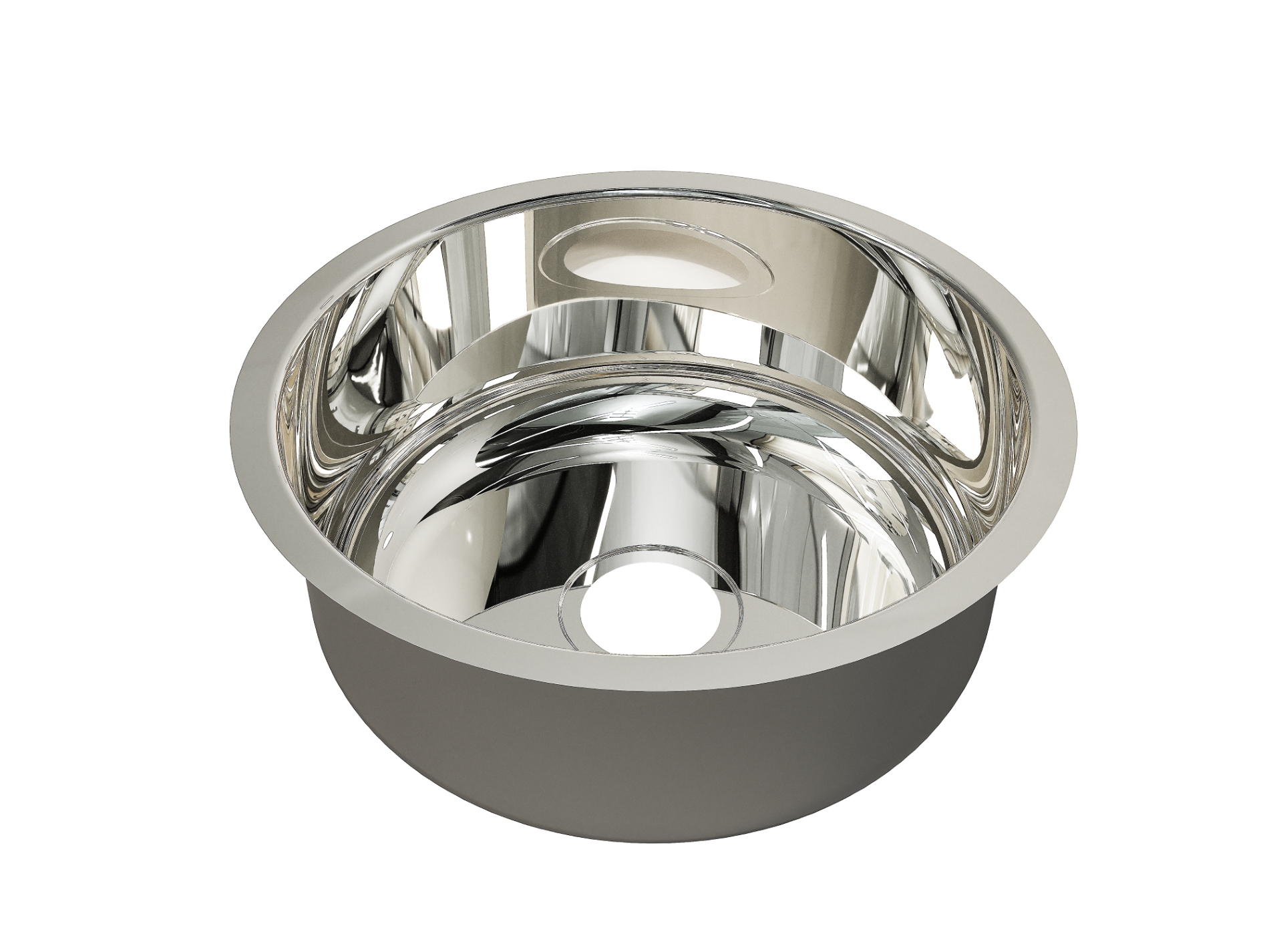 Cuba de aço inox AISI304 para cozinha modelo N32LUXO - Fabrinox