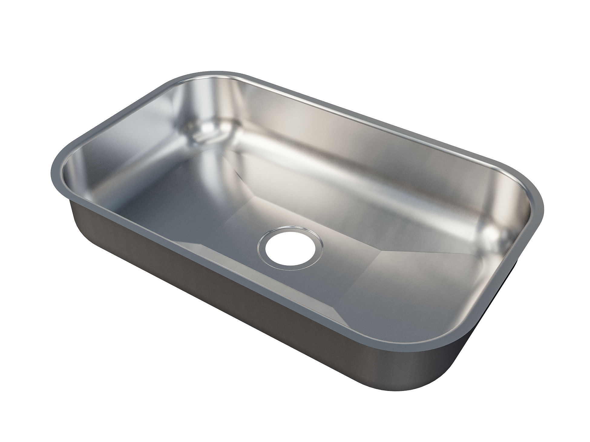 Cuba de aço inox para cozinha modelo N02R - Fabrinox