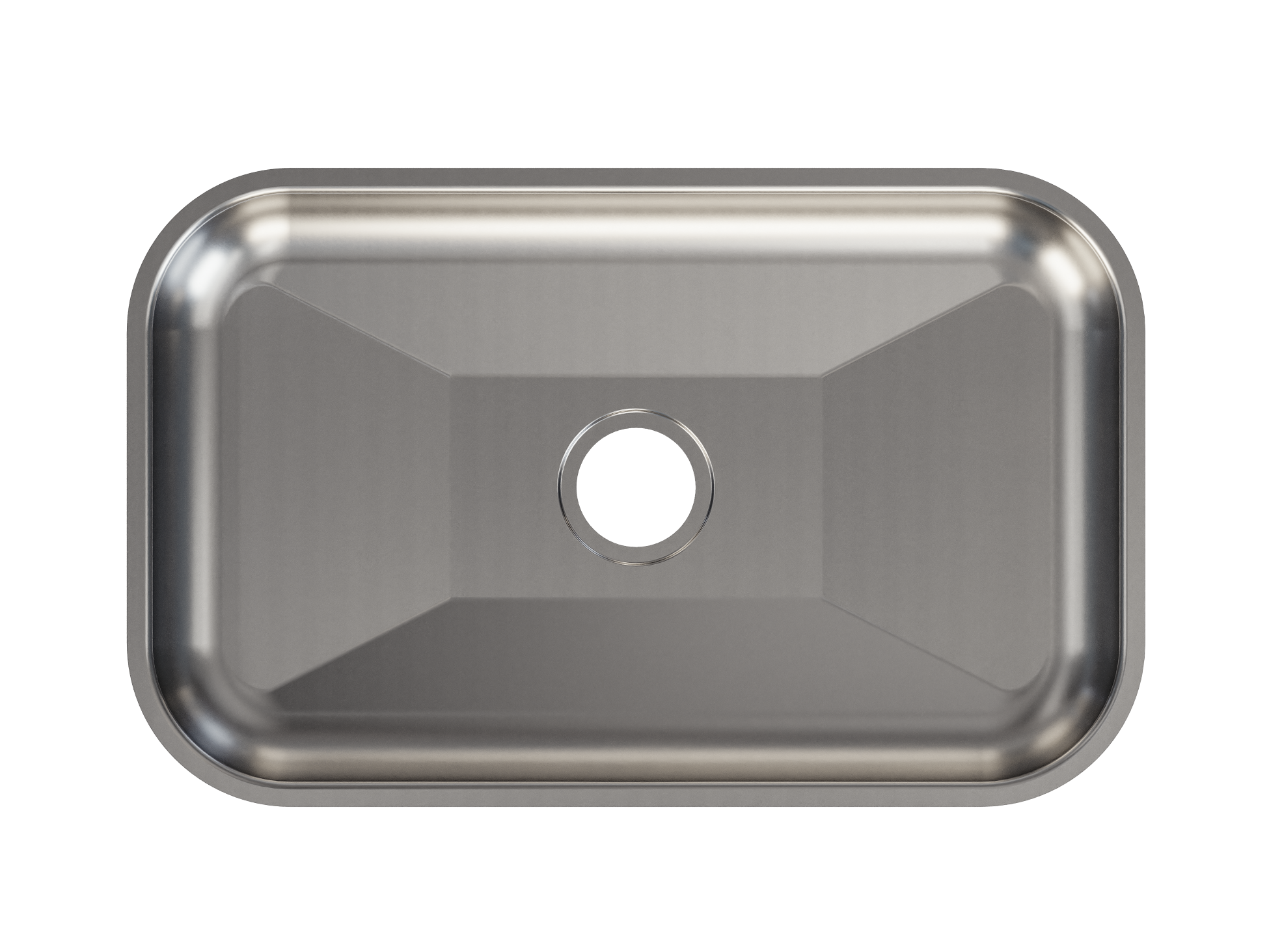 Cuba de aço inox para cozinha modelo N02R - Fabrinox