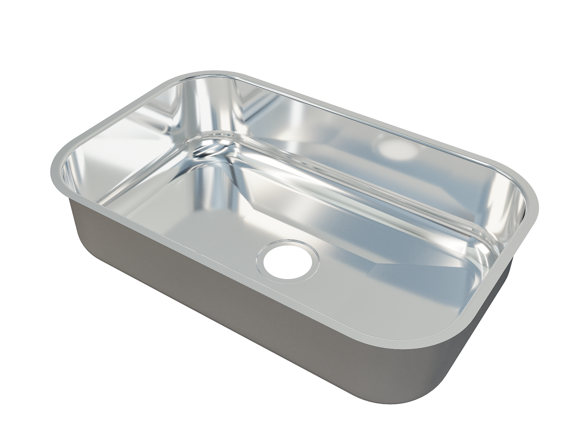 Cuba de aço inox para cozinha modelo N02F14STD - Fabrinox