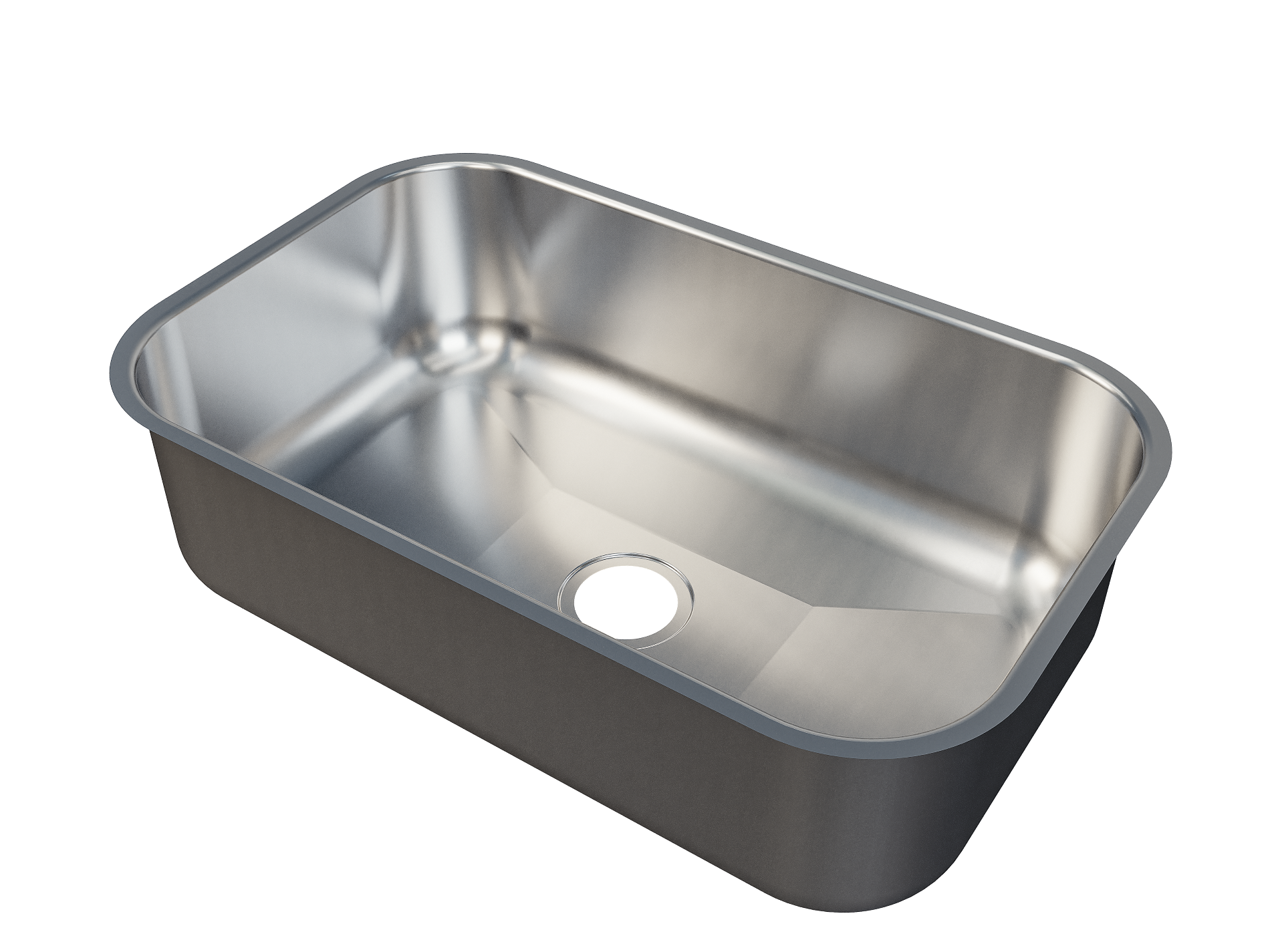 Cuba de aço inox para cozinha modelo N02F17STD - Fabrinox