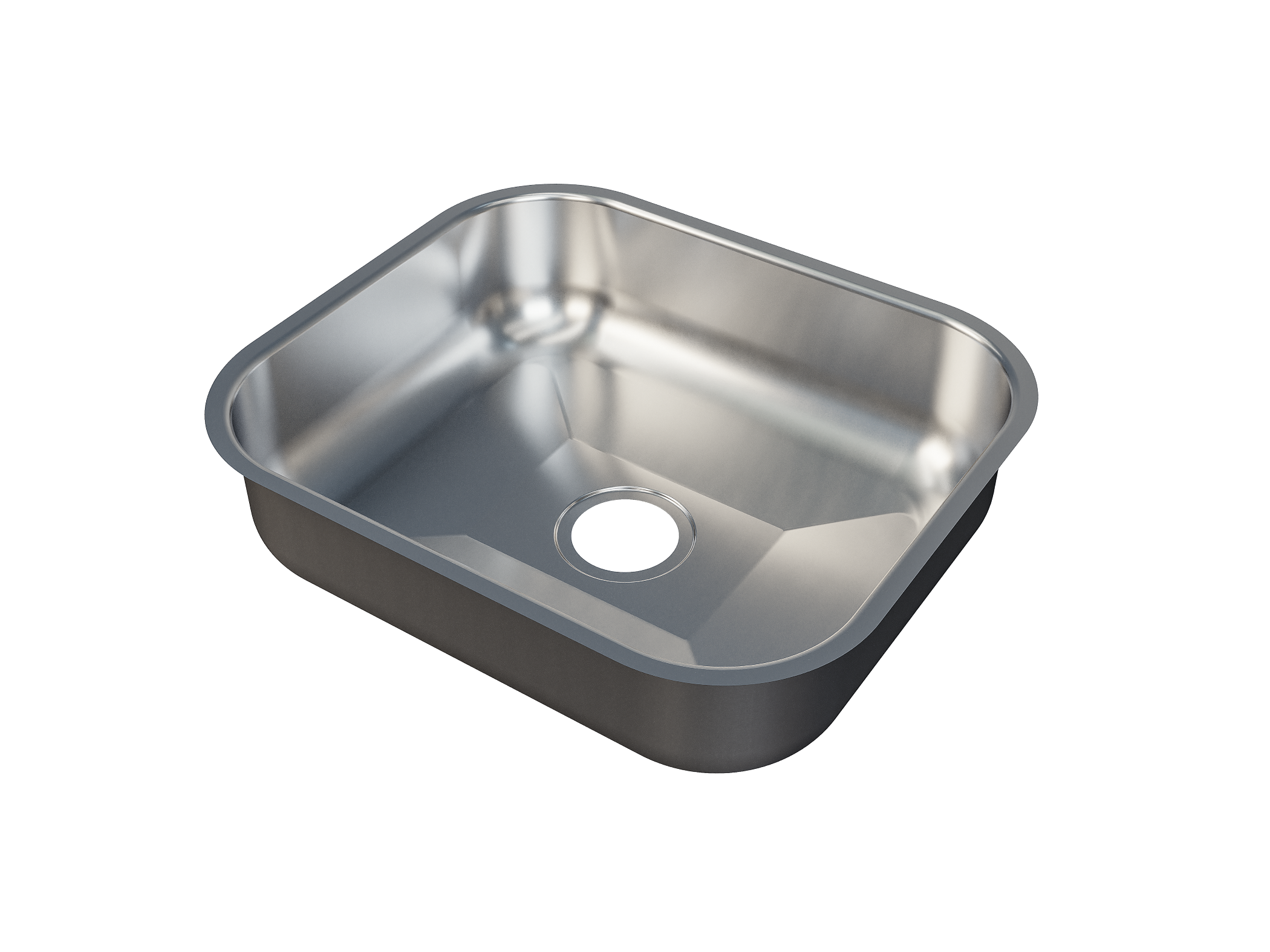 Cuba de aço inox para cozinha modelo N03R - Fabrinox