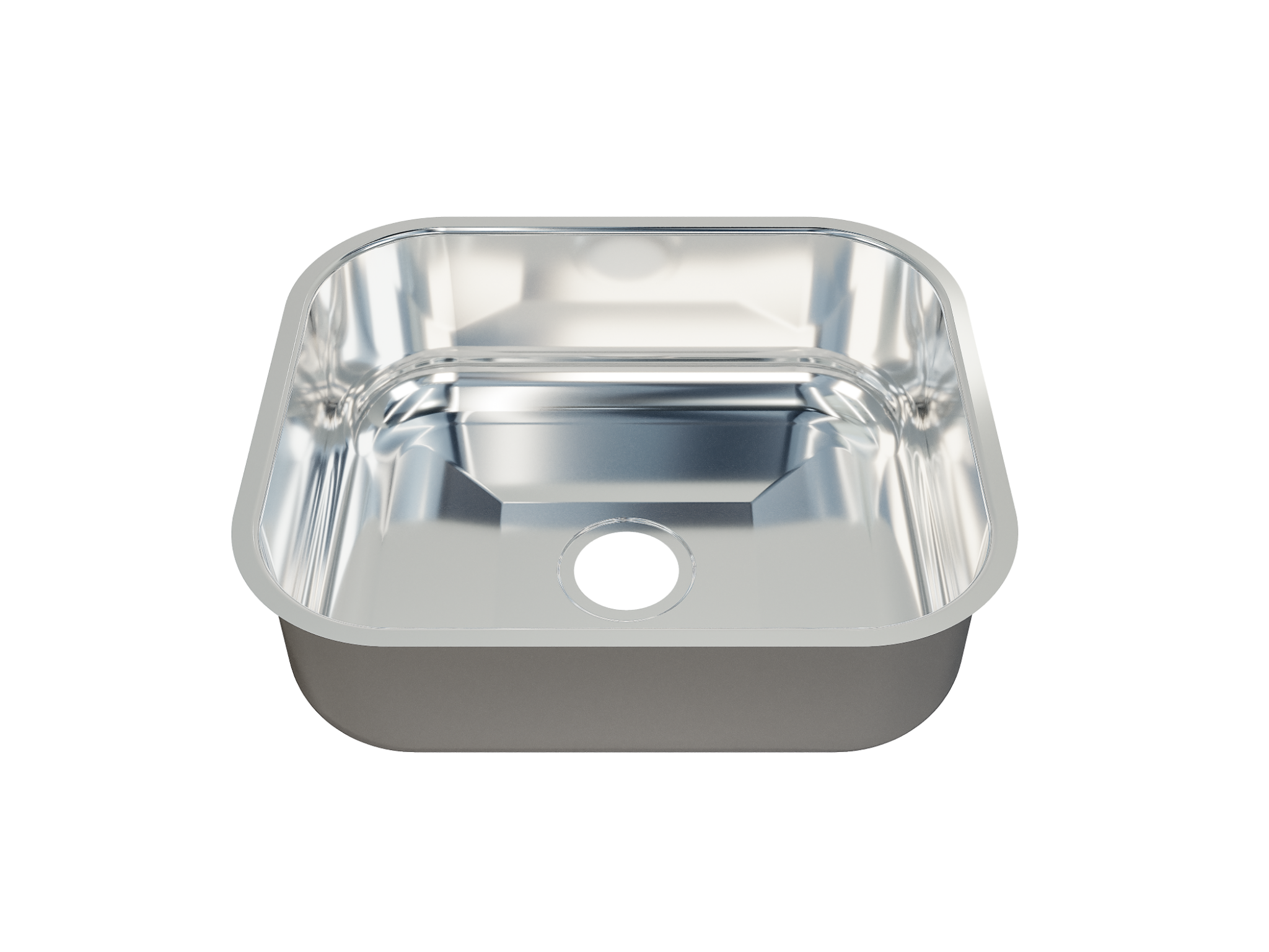 Cuba de aço inox para cozinha modelo N03F14STD - Fabrinox