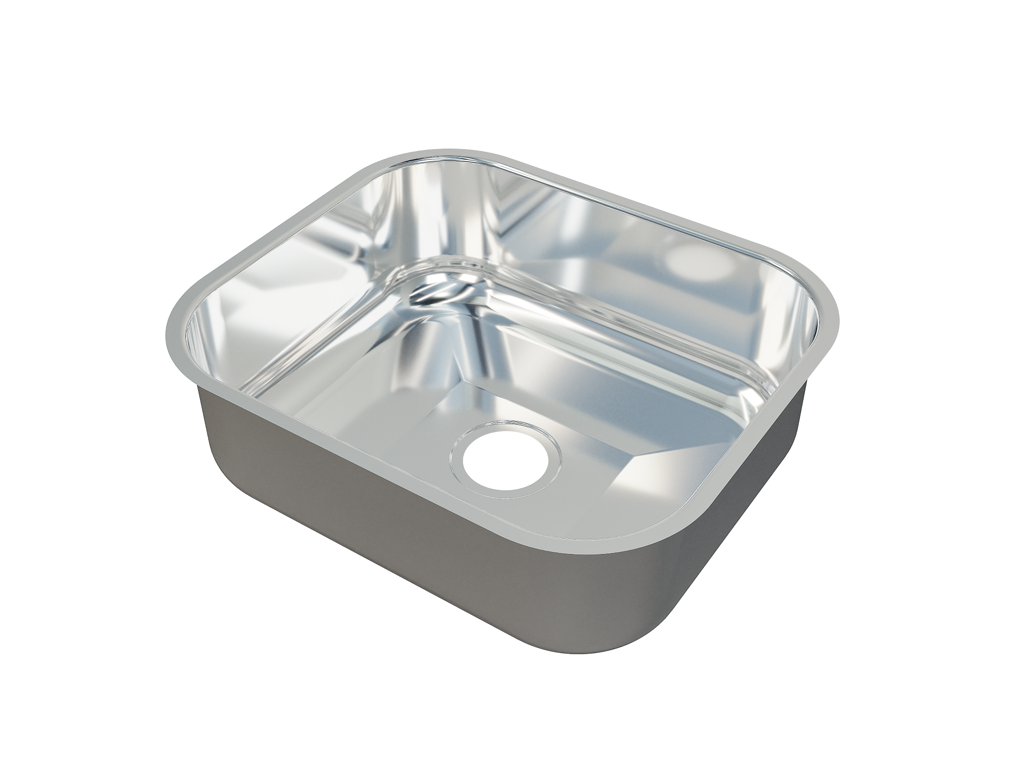 Cuba de aço inox para cozinha modelo N03F14STD - Fabrinox