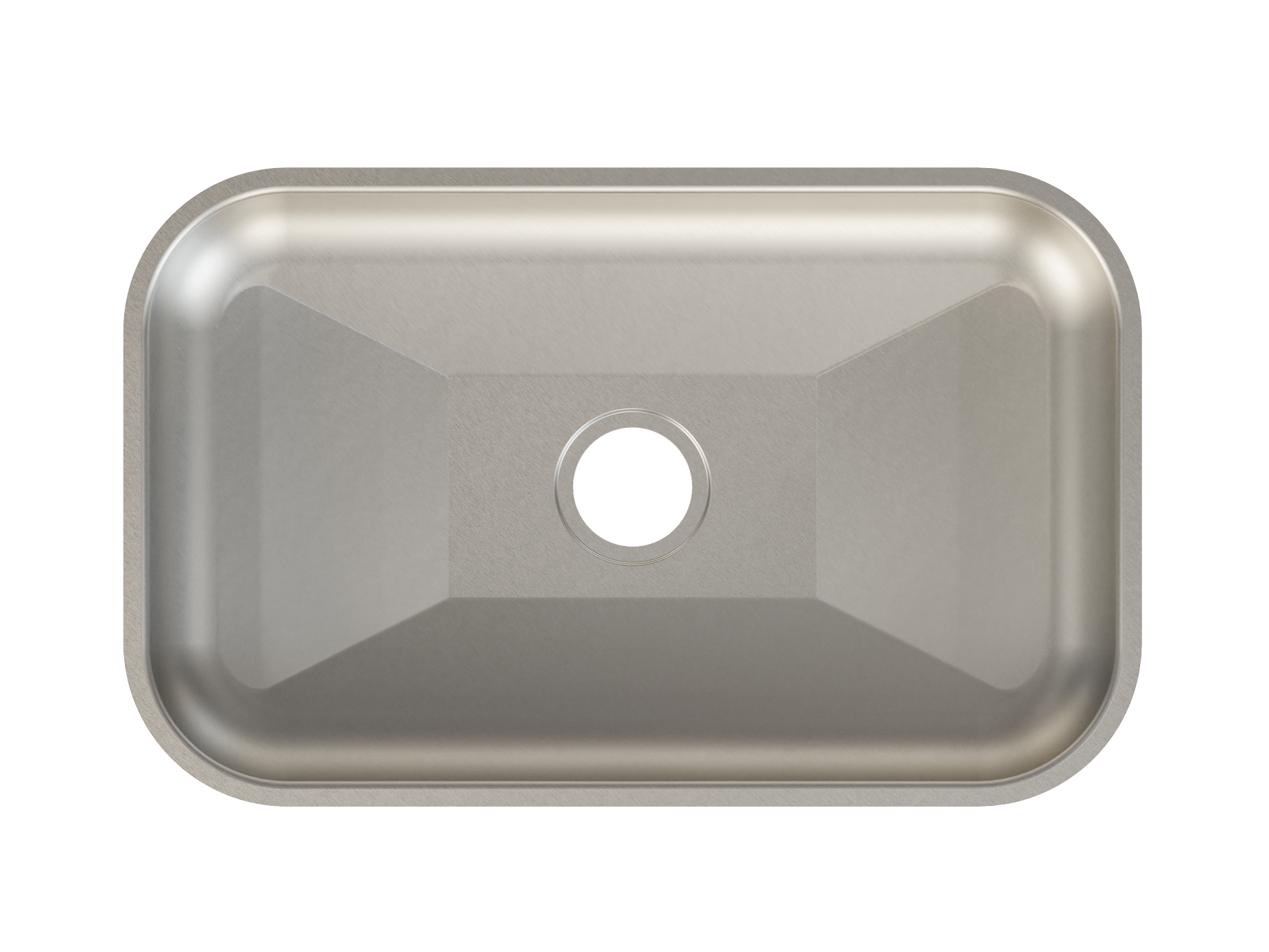 Cuba de aço inox AISI304 para cozinha modelo N02F17LUXO - Fabrinox